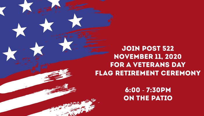 2020 Flag Retirement Ceremony – American Legion Post 522- Goetz Saint ...
